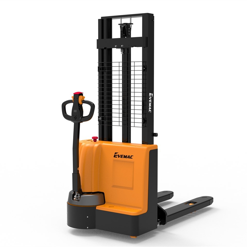China Customized 3000mm 1000kg 2200lbs Electric Walkie Stacker With ...