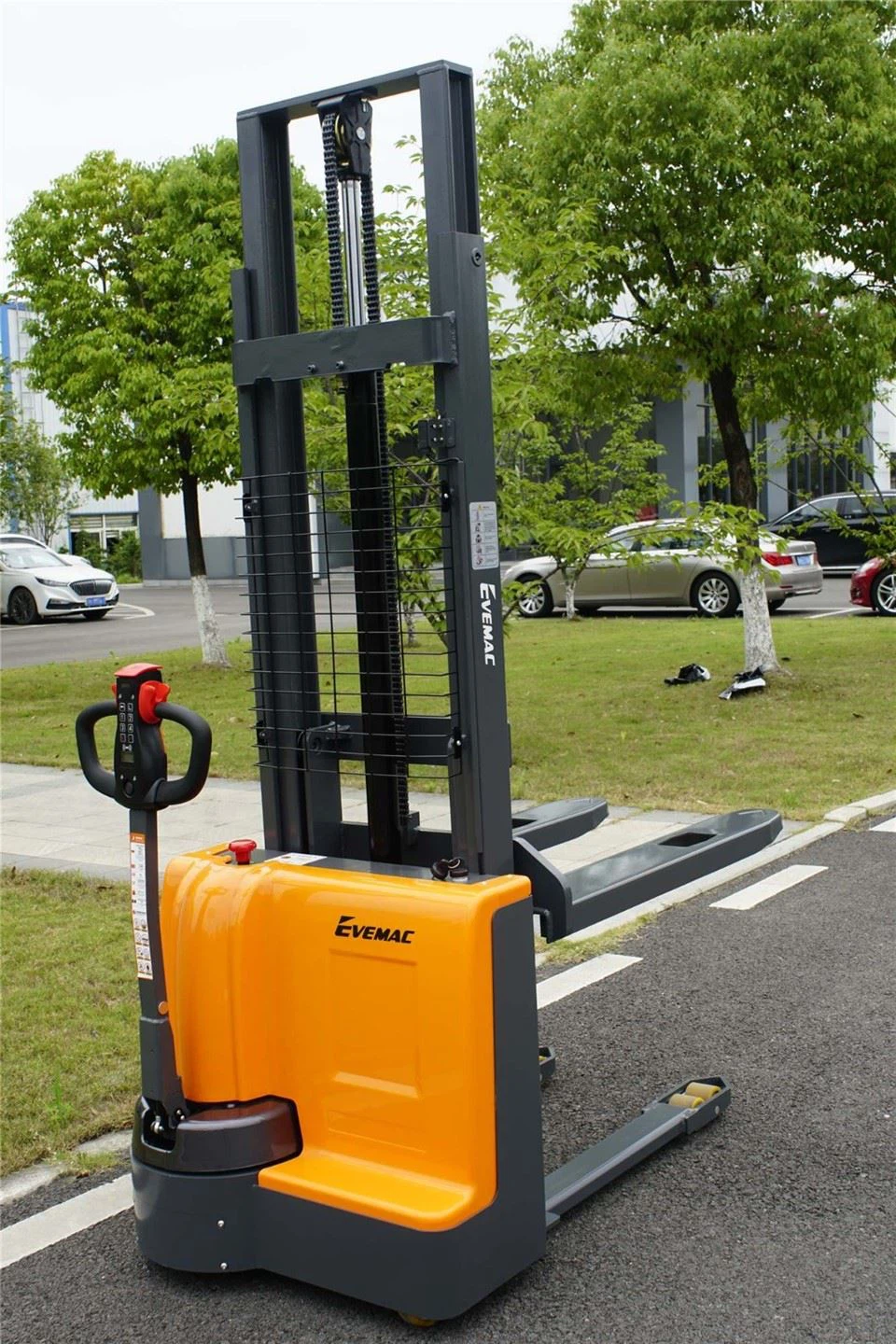 China Customized 3000mm 1000kg 2200lbs Electric Walkie Stacker With ...