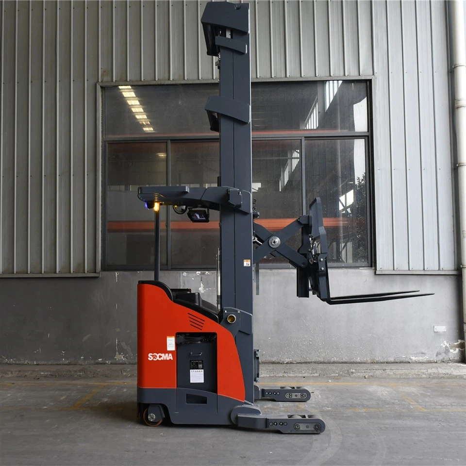 China Customized Electric High Reach Forklift Battery 48v 1500kg Load ...