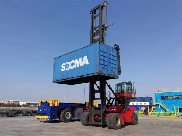 China Customized SOCMA 9t Empty Container Handler Manufacturers and ...